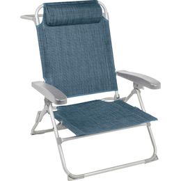 Brunner Endless Beach Strandstuhl stufenlos verstellbar grau 50 x 44 x 34 / 95 cm - Strandst&uuml;hle