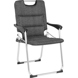Brunner Sangria Van Klappstuhl 44,5 x 41 x 44/88 cm grau - Klappst&uuml;hle