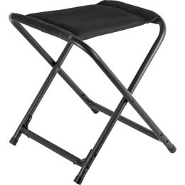 Brunner Aravel Stool XL Falthocker 46 x 39 x 47 cm schwarz - Campinghocker
