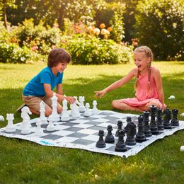 alldoro XXL Schachspiel 158 x 158 cm - Spielsachen