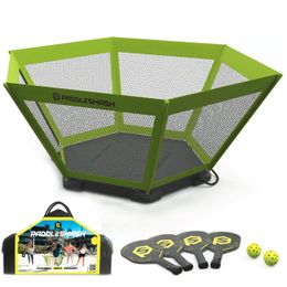 PaddleSmash Spielset mit Schl&auml;gern und Netzsystem faltbar 7-teilig - Spielsachen