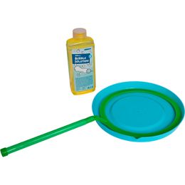 alldoro Riesen Seifenblasen Set XXL Seifenblasenring 3 teilig 280 ml - Spielsachen