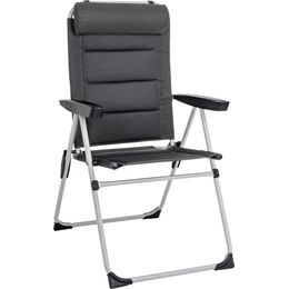 Brunner Aravel Camper Klappstuhl mit Kopfst&uuml;tze dunkelgrau - Klappst&uuml;hle