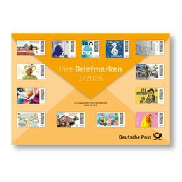 Steckkarte "Ihre Briefmarken 1/2026"
