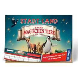Spieleblock "Stadt - Land - Die Schule der magischen Tiere"