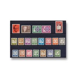 Berlin, Briefmarken-Jahrgang 1961