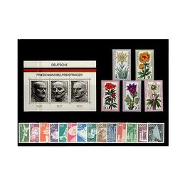 Bund, Briefmarken-Jahrgang 1975