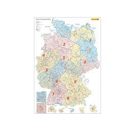 Postleitzahlenkarte Deutschland