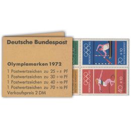 BRD: Markenheftchen "Olympische Sommerspiele M&uuml;nchen 1972"