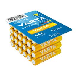 Batterien AAA Longlife Varta - 24er Box