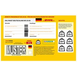 DHL Paketmarke Deutschland bis 20 kg, einzeln