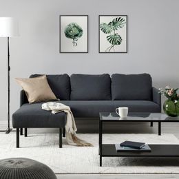 IKEA GLOSTAD 3er-Sofa mit R&eacute;camiere