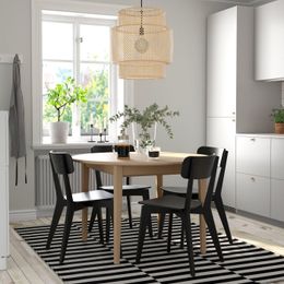 IKEA SKANSN&Auml;S / LISABO Tisch und 4 St&uuml;hle