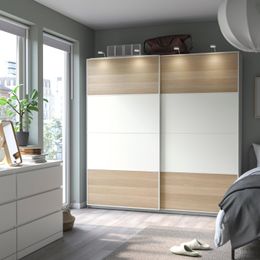 IKEA MEHAMN Schiebet&uuml;rpaar