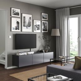 IKEA BEST&Aring; TV-Bank mit T&uuml;ren