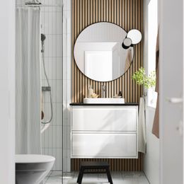 IKEA &Auml;NGSJ&Ouml;N / BACKSJ&Ouml;N Waschbschr+Schubladen/Waschb/Mibatt