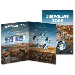 Numiskarte "Subpolare Zone", Spiegelglanz