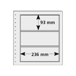pro collect spezial-H&uuml;llen, transparent (10er-Set), Typ 3T-13