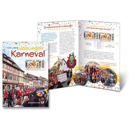 Erinnerungsblatt "500 Jahre Wasunger Karneval"