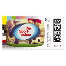 Die Sportschau, Briefmarke zu 0,85 &euro;, 10er-Bogen