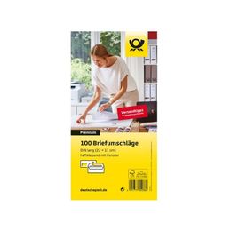 Deutsche Post Briefumschl&auml;ge, Format: DIN lang, mit Fenster, 100 St&uuml;ck