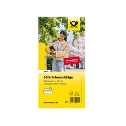 Briefumschlag ohne Fenster nassklebend