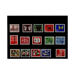 Bund, Briefmarken-Jahrgang 1962