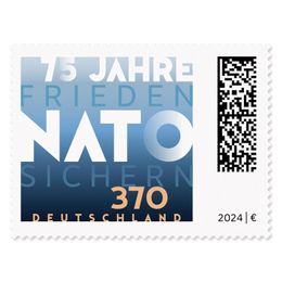 75 Jahre NATO, Briefmarke zu 3,70 &euro;, 10er-Bogen