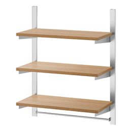 IKEA KUNGSFORS Aufh&auml;ngeschiene, B&ouml;den + Stange