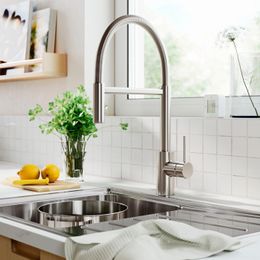 IKEA SALLSJ&Ouml;N K&uuml;chenmischbatt+Ausziehbrause