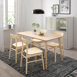 IKEA LISABO / R&Ouml;NNINGE Tisch und 4 St&uuml;hle