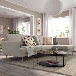 IKEA GRILLSTORP / SMEDSTORP 4er-Sofa mit R&eacute;camiere rechts