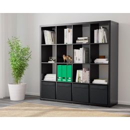 IKEA KALLAX Regal mit 4 Eins&auml;tzen