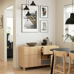 IKEA BEST&Aring; Aufbewkomb.+T&uuml;ren/Schubladen