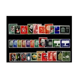 Bund, Briefmarken-Jahrgang 1957