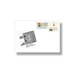 Gedenkbriefumschlag "175 Jahre Deutsche Briefmarken"