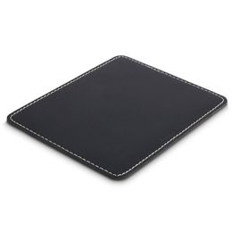 Hama Mauspad Lederoptik, schwarz