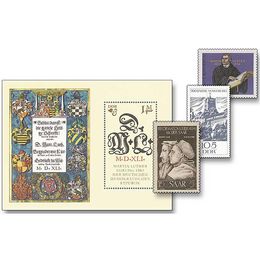 Luther auf deutschen Briefmarken
