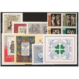 DDR, Briefmarken-Jahrgang 1983