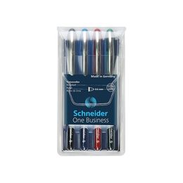 Schneider Tintenroller One Business, 4 St&uuml;ck