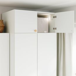 IKEA LASTARE Aufsatzregal mit T&uuml;ren