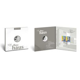 Numisfolder M&uuml;nze & Marke: "100 Jahre Bauhaus"