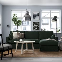 IKEA HYLTARP 3er-Sofa mit R&eacute;camiere, rechts