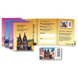 Krypto-Briefmarke "K&ouml;lner Dom"
