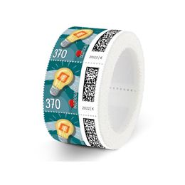 Leuchtmarke, Briefmarke zu 3,70 &euro;, 100er-Rolle