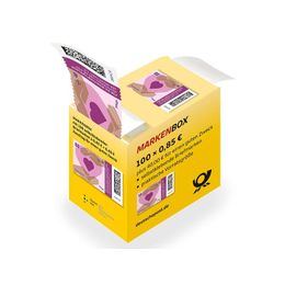 Markenbox "Helferinnen und Helfer der Menschheit 2.0 - Pflege", Briefmarke zu 0,85 + 0,40 EUR, 100er-Box