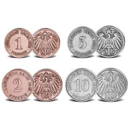 Set "Kleinm&uuml;nzen des Deutschen Kaiserreichs"