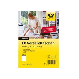 Deutsche Post Versandtasche, Format: DIN C5, ohne Fenster, 10 St&uuml;ck