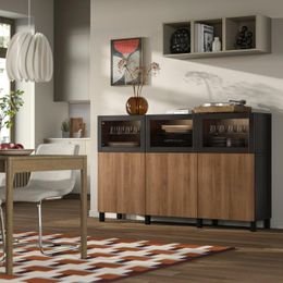 IKEA BEST&Aring; Aufbewahrung mit T&uuml;ren
