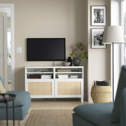 IKEA BEST&Aring; TV-Bank mit T&uuml;ren